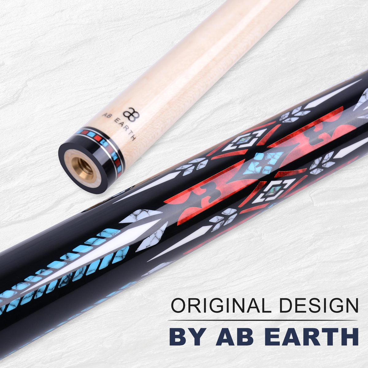 AB EARTH 36”/42”/48” Canadian Maple Billiard Short Pool Cues for Tight