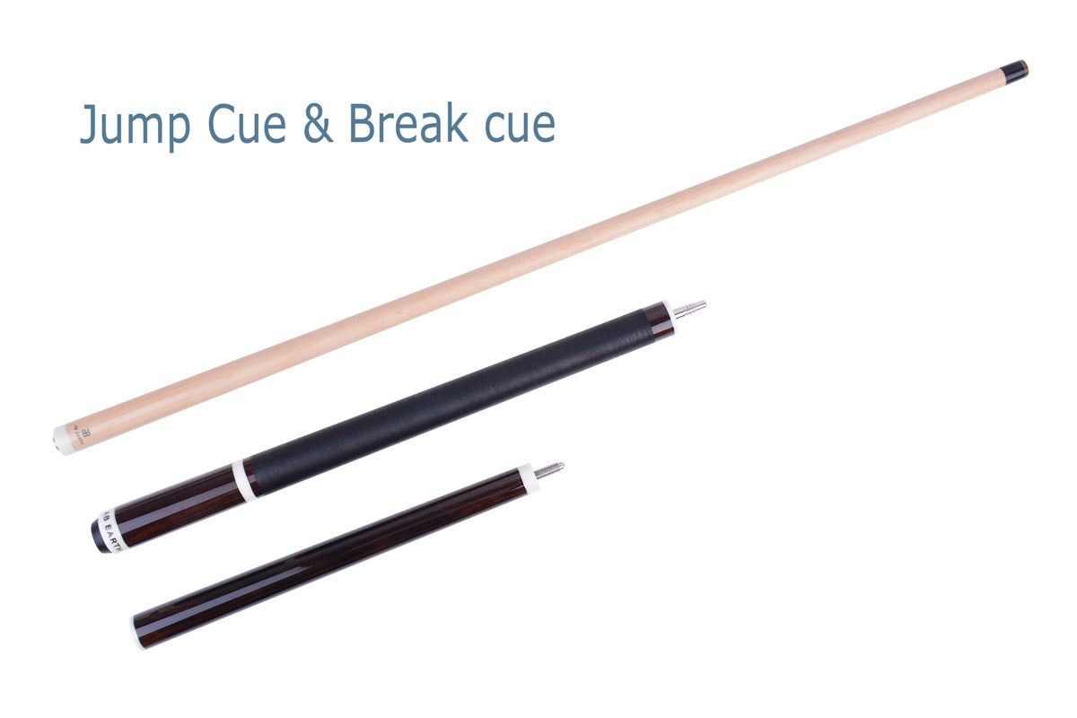 AB EARTH Monzo Heavy 3-Piece Jump Break Cue Phenolic Tip 28oz #JB06